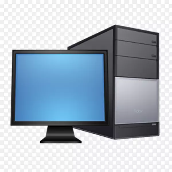 桌面电脑图标-台式电脑PNG图片素材下载_图片编号87302-PNG素材网
