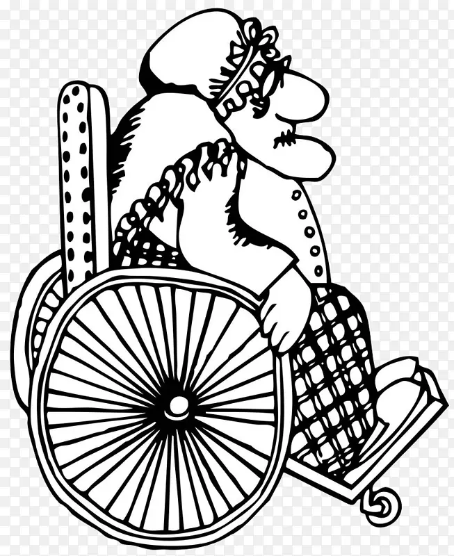 轮椅老年残疾图-轮椅上的瘫痪者PNG图片素材下载_图片编号170565-PNG素材网