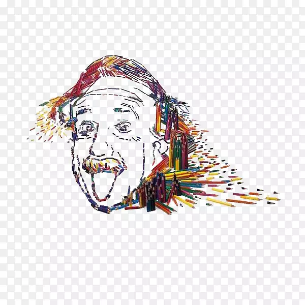 立陶宛肖像画艺术家，铅笔，爱因斯坦形状的铅笔PNG图片素材下载_图片编号267503-PNG素材网