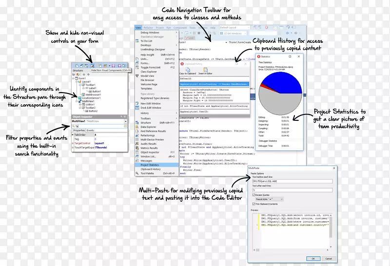 Embarcadero rad studio Delphi计算机软件c+Builder快速应用程序开发PNG图片素材下载_图片编号 ...