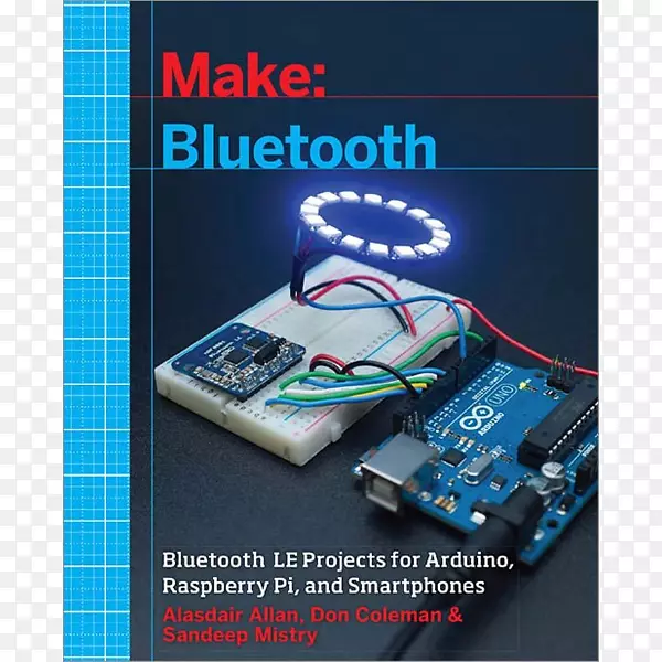 制造：蓝牙le项目与arduino，raspberry Pi，和智能手机蓝牙低能量raspberry Pi的初学者 挠性印刷机。png图片素材