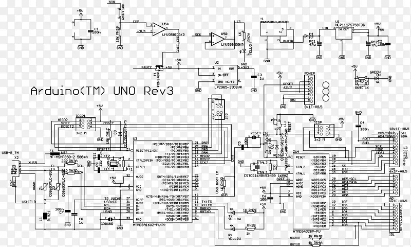 原理图接线图Arduino uno电路图.FANUCPNG图片素材下载_图片编号4474162-PNG素材网