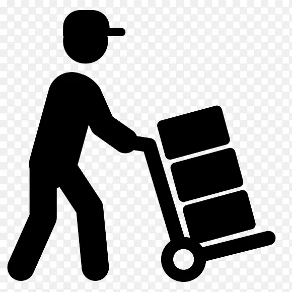 搬运工操作手推车运输物品PNG图片素材下载_图片编号6849505-PNG素材网