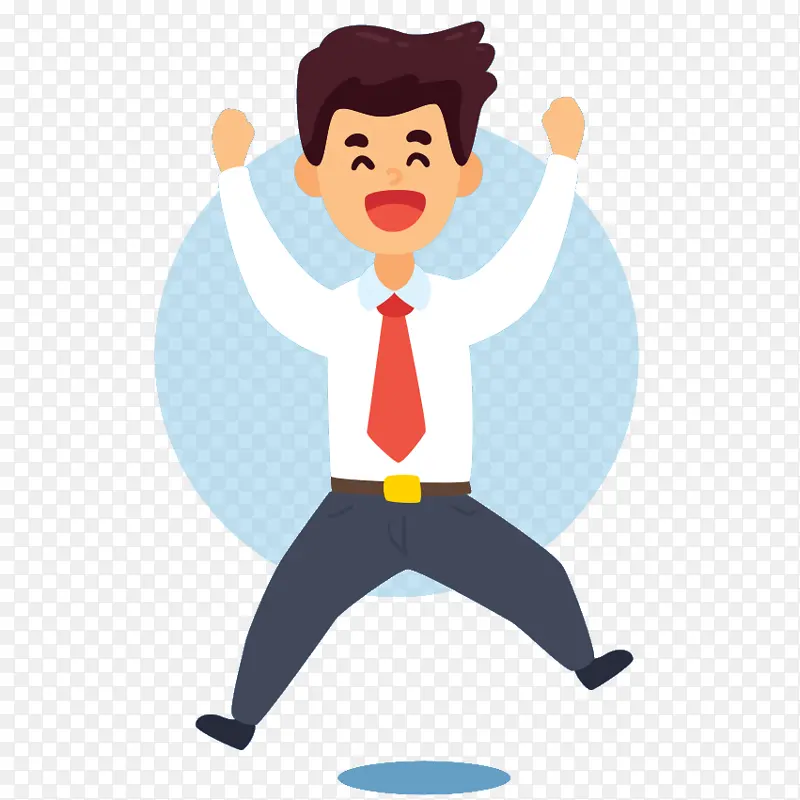 卡通 很高兴PNG图片素材下载_图片编号6947871-PNG素材网