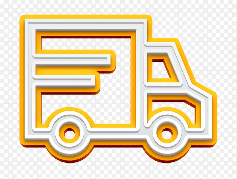 卡车图标 车辆和运输工具图标 黄色PNG图片素材下载_图片编号6998369-PNG素材网