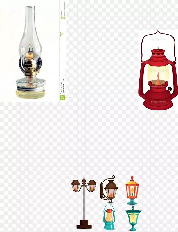 矢量卡通路灯街灯立灯PNG图片素材下载_图片编号7262041-PNG素材网