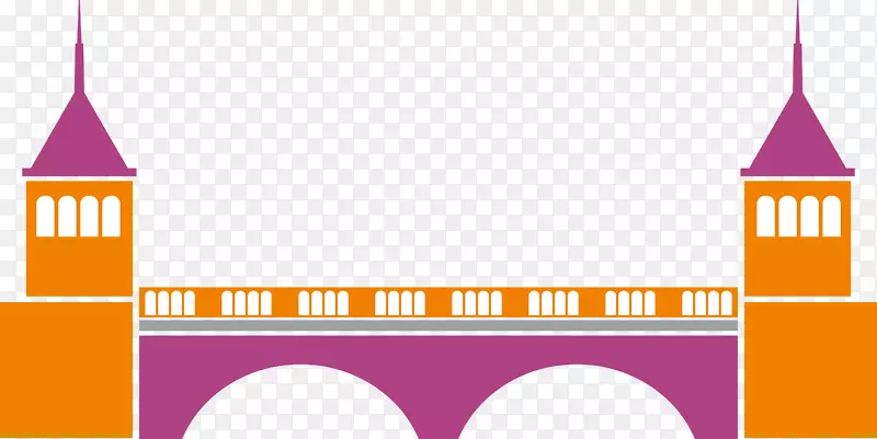 卡通彩色建筑桥素材图PNG图片素材下载_图片编号7356321-PNG素材网