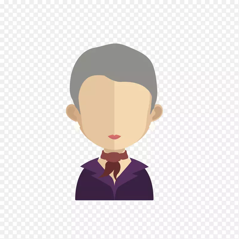 矢量卡通扁平化科技人头装饰PNG图片素材下载_图片编号7398110-PNG素材网