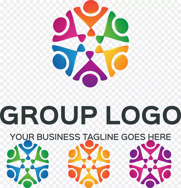 小组团队标志设计PNG图片素材下载_图片编号7453360-PNG素材网