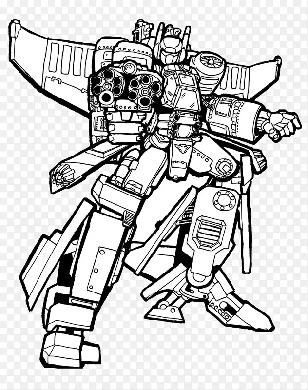 白色简笔画变形金刚PNG图片素材下载_图片编号7520823-PNG素材网