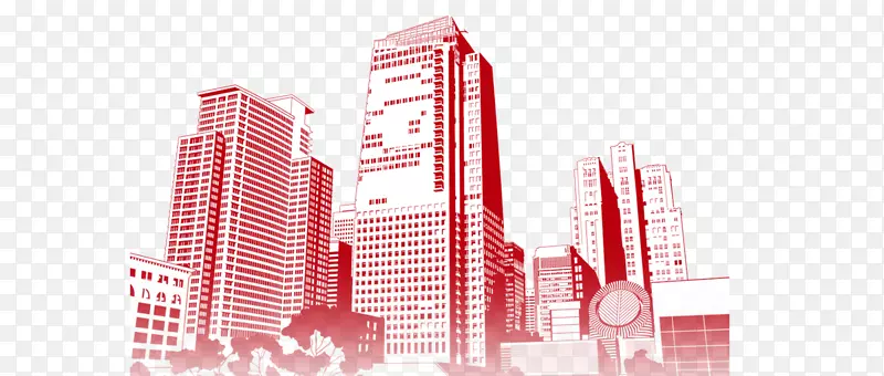 红色楼房免抠素材PNG图片素材下载_图片编号7558526-PNG素材网