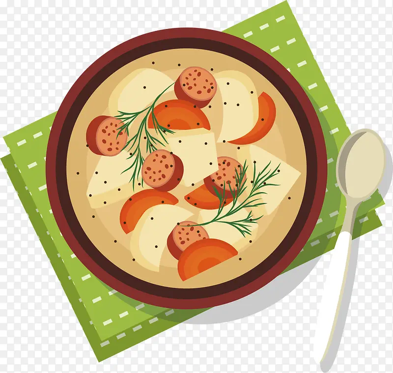 矢量图可口美味午饭PNG图片素材下载_图片编号7640818-PNG素材网