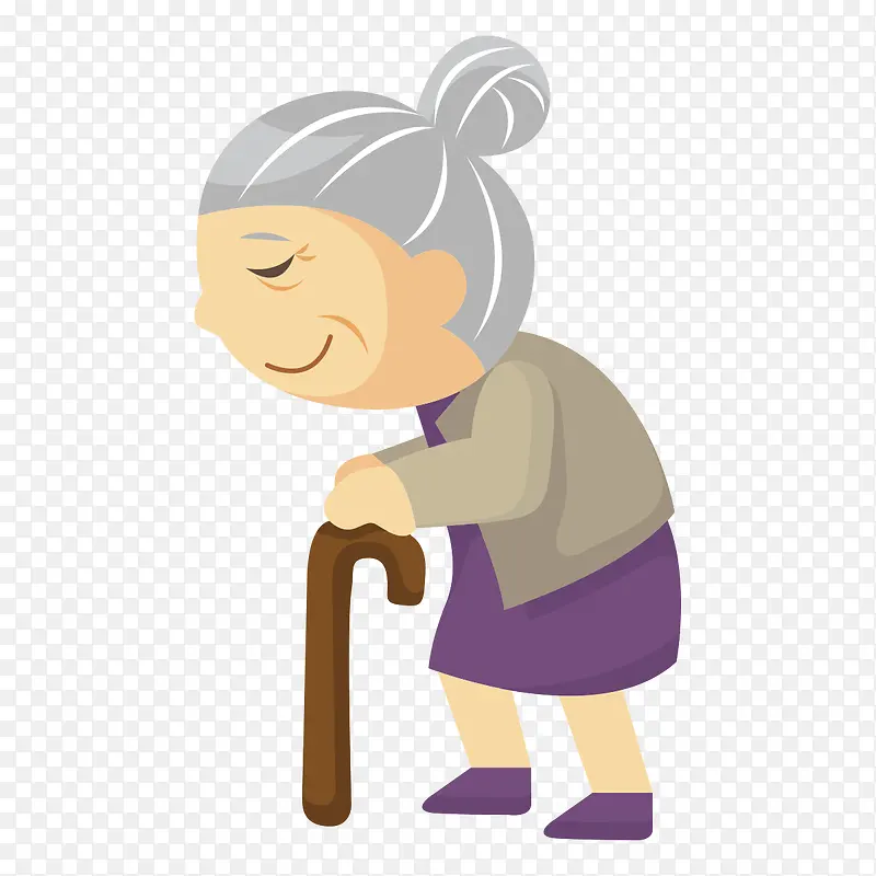 卡通老妇人PNG图片素材下载_图片编号7648756-PNG素材网