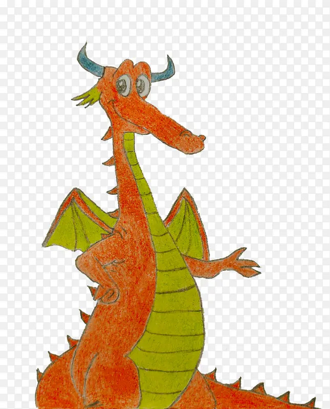 手绘卡通龙PNG图片素材下载_图片编号7678353-PNG素材网