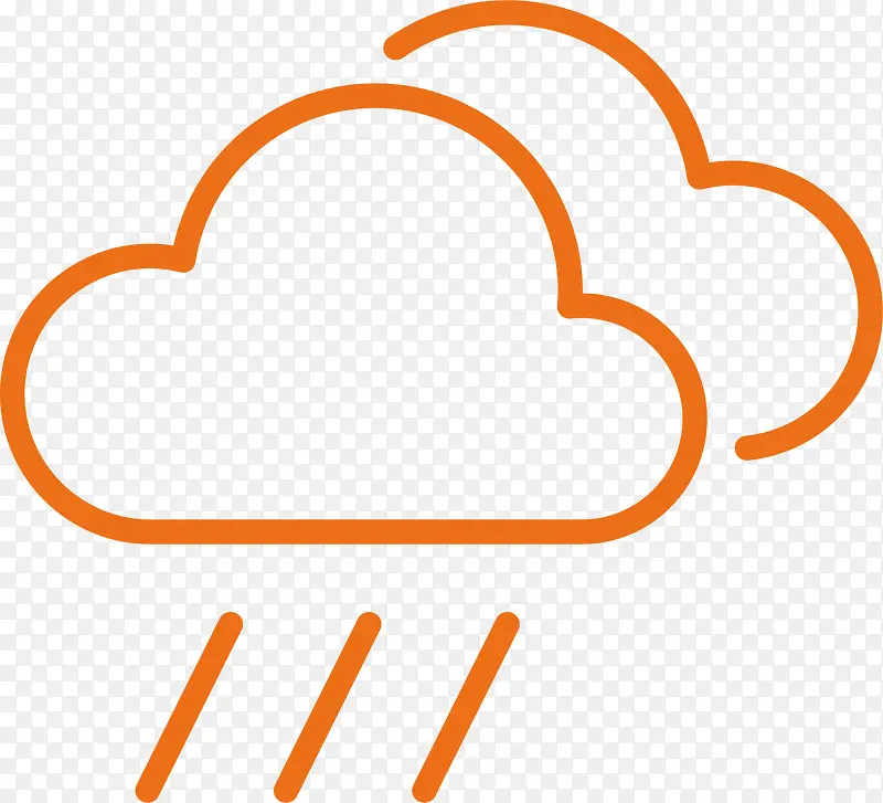 简约下雨图标PNG图片素材下载_图片编号7680112-PNG素材网