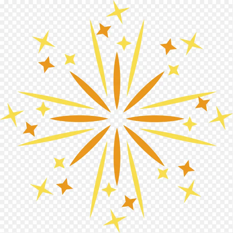 春节多彩卡通烟花PNG图片素材下载_图片编号7727531-PNG素材网