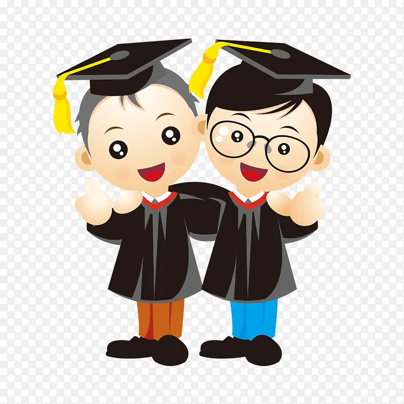 卡通友好的同学人物PNG图片素材下载_图片编号7731903-PNG素材网
