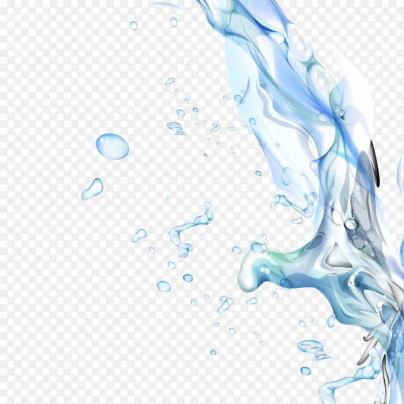 矢量喷溅的水PNG图片素材下载_图片编号7768899-PNG素材网