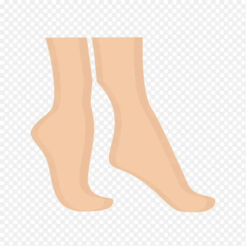 卡通人体双脚素材PNG图片素材下载_图片编号7796038-PNG素材网