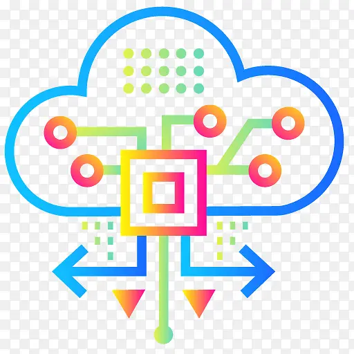 手绘卡通云计算素材PNG图片素材下载_图片编号7905494-PNG素材网
