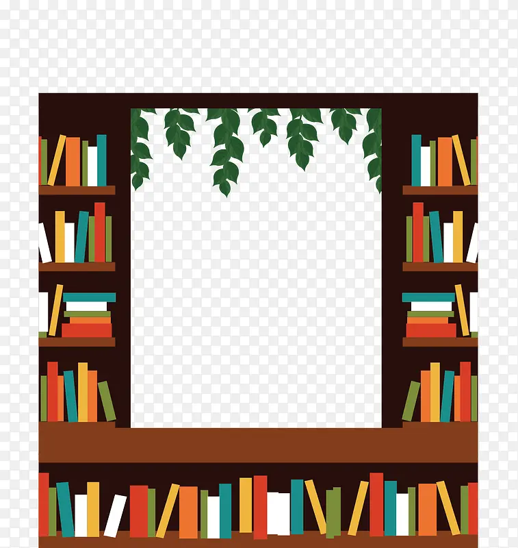 图书馆整齐的书本PNG图片素材下载_图片编号8016030-PNG素材网