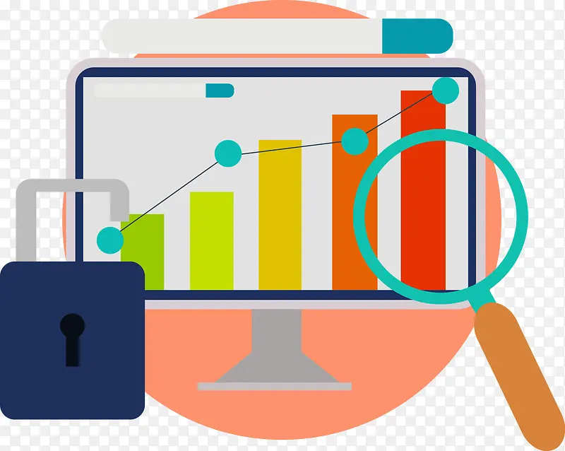数据分析图标矢量图PNG图片素材下载_图片编号8064776-PNG素材网