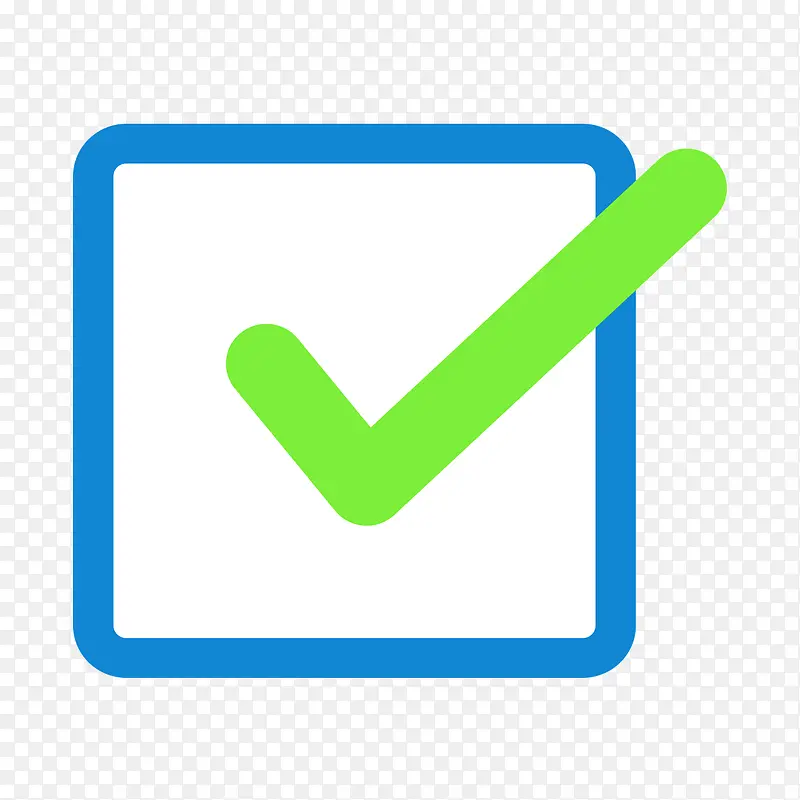 蓝色对号PNG图片素材下载_图片编号8081959-PNG素材网