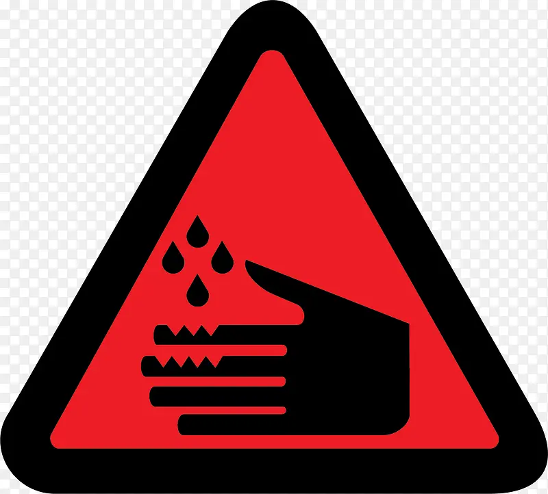 卡通手绘警告标志PNG图片素材下载_图片编号8086031-PNG素材网