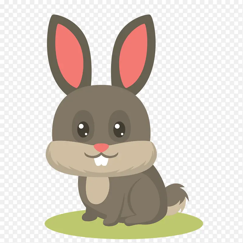 卡通呆萌小兔子矢量图PNG图片素材下载_图片编号8217406-PNG素材网