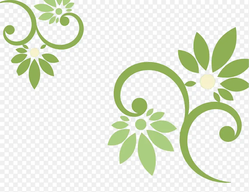 绿色小清新花边PNG图片素材下载_图片编号8315514-PNG素材网