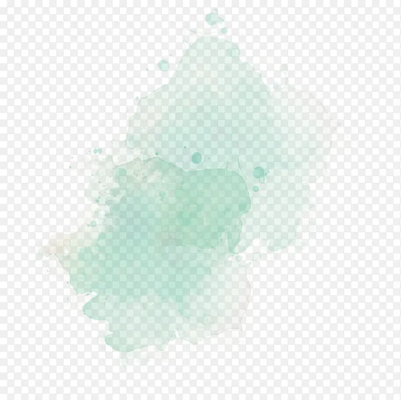 浅绿色的水彩肌理免抠图PNG图片素材下载_图片编号8335550-PNG素材网