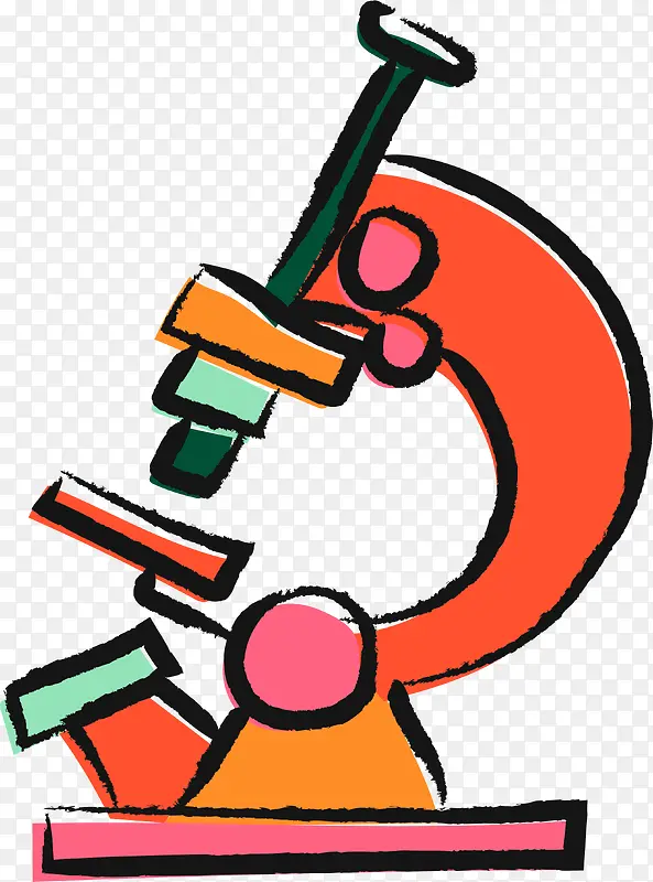 卡通彩色显微镜免抠素材PNG图片素材下载_图片编号8383930-PNG素材网