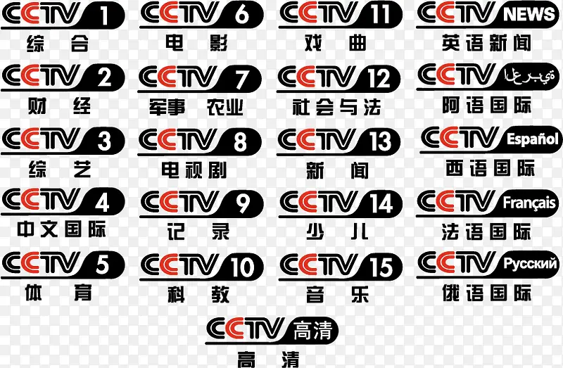CCTV台标矢量图PNG图片素材下载_图片编号8391124-PNG素材网