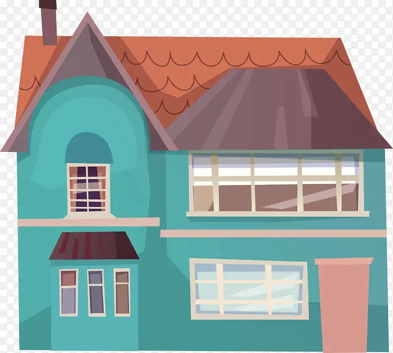 矢量手绘卡通房屋PNG图片素材下载_图片编号8413740-PNG素材网