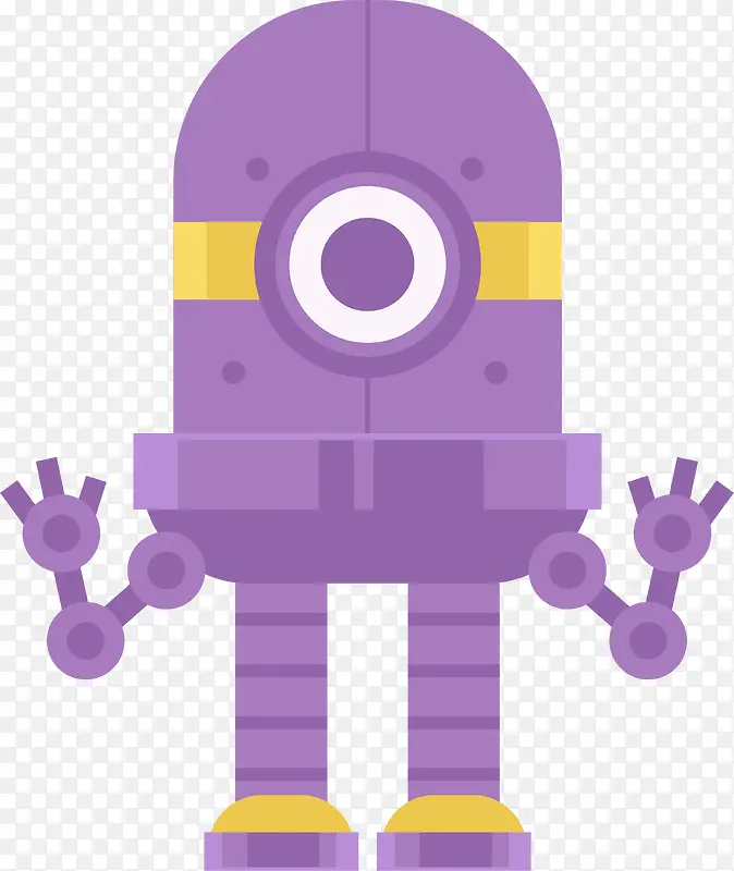 扁平化网络科技机器人PNG图片素材下载_图片编号8434814-PNG素材网