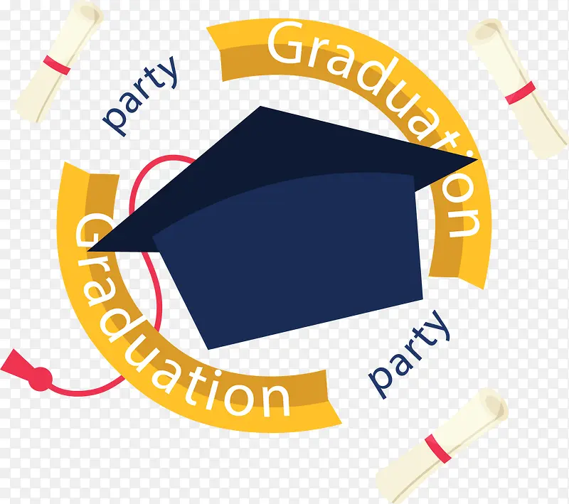 矢量手绘学士学位PNG图片素材下载_图片编号8454387-PNG素材网