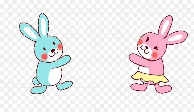 卡通小兔子PNG图片素材下载_图片编号8524633-PNG素材网