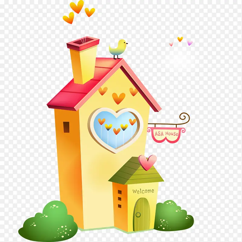 卡通房子PNG图片素材下载_图片编号8550685-PNG素材网