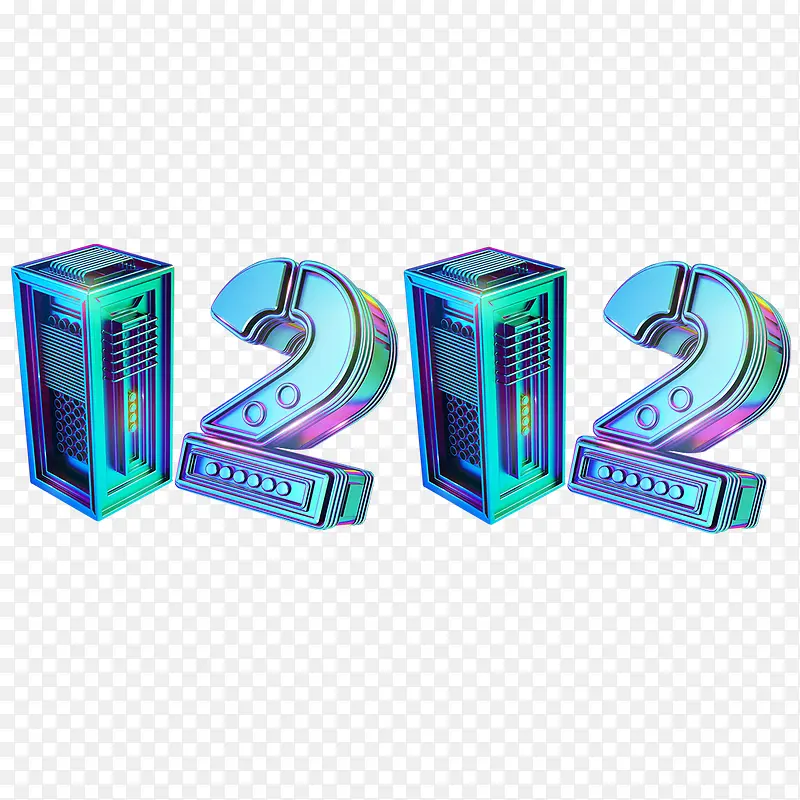 科技数字1212PNG图片素材下载_图片编号8618991-PNG素材网