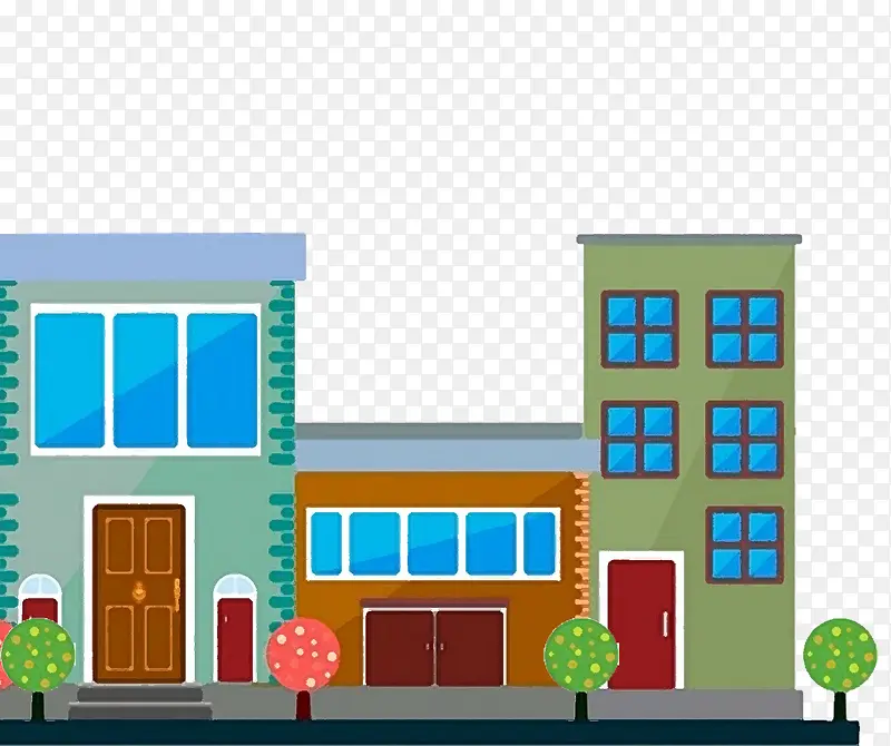 卡通房屋PNG图片素材下载_图片编号8659306-PNG素材网