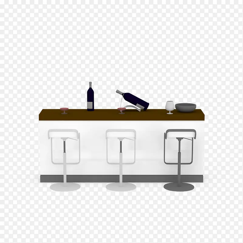 棕白色欧式酒柜吧台桌PNG图片素材下载_图片编号8666832-PNG素材网