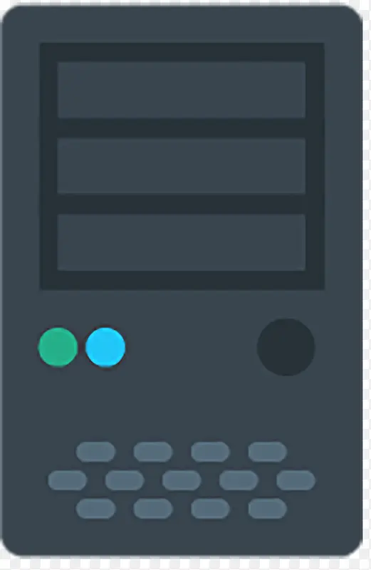 扁平化 icon 电脑主机PNG图片素材下载_图片编号8724650-PNG素材网