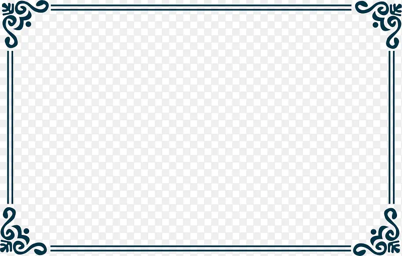 蓝色花边PNG图片素材下载_图片编号8741677-PNG素材网