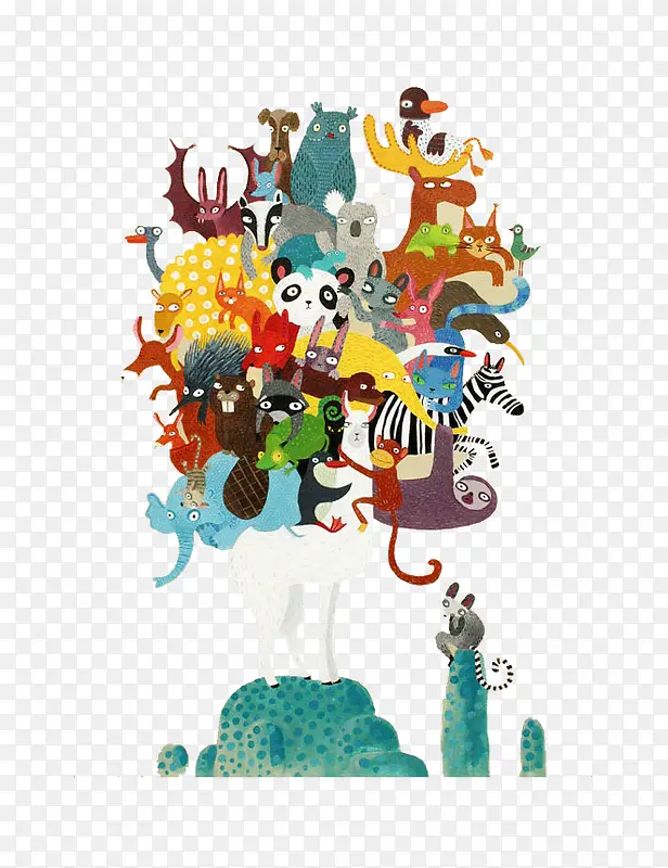 卡通动物大全PNG图片素材下载_图片编号8813683-PNG素材网