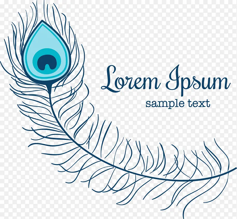 孔雀羽毛LOGO设计PNG图片素材下载_图片编号8912691-PNG素材网