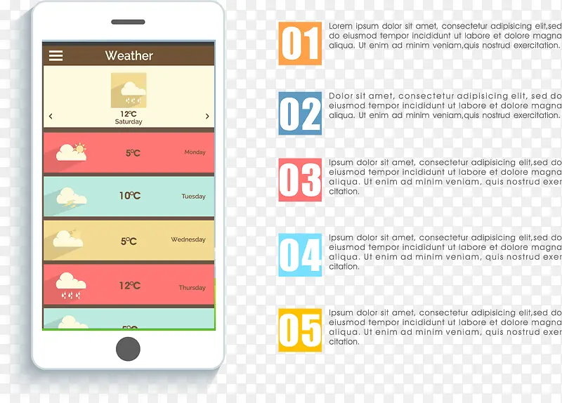 矢量手绘手机PPTPNG图片素材下载_图片编号8940236-PNG素材网