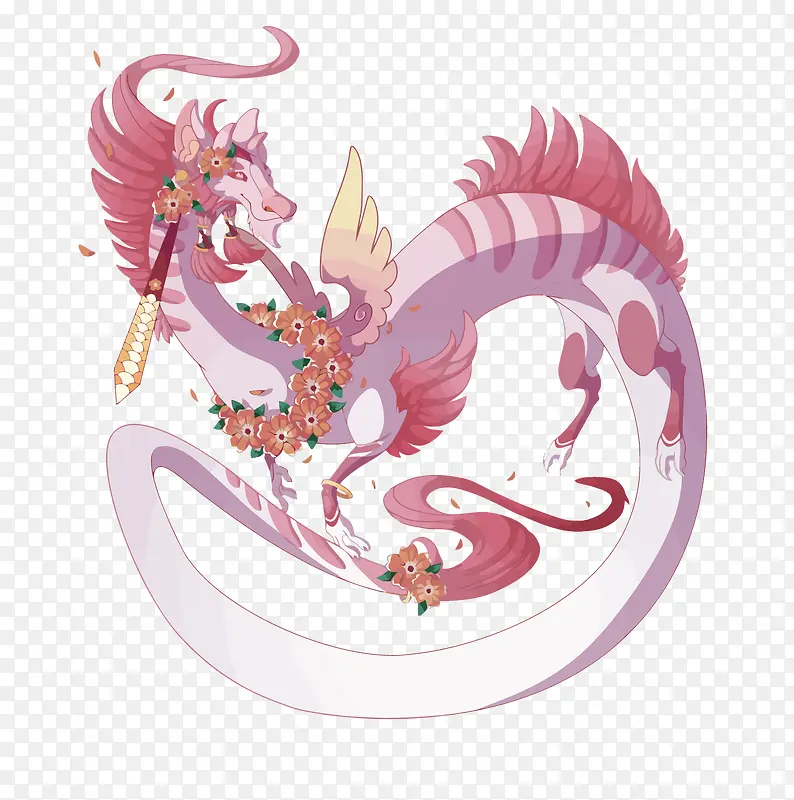 矢量卡通龙PNG图片素材下载_图片编号9008614-PNG素材网