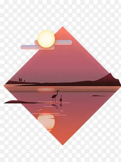 夕阳PNG图片素材下载_图片编号9156998-PNG素材网