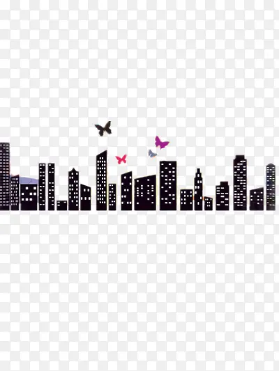 城市剪影PNG图片素材下载_图片编号9188161-PNG素材网