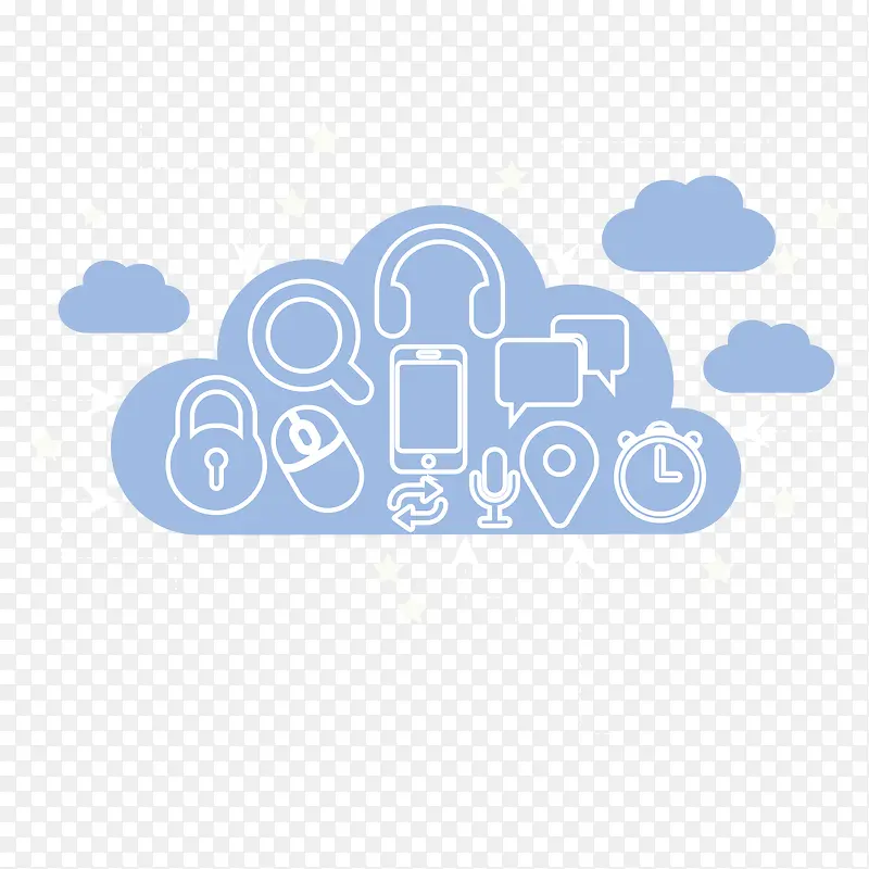 云端服务PNG图片素材下载_图片编号9314034-PNG素材网